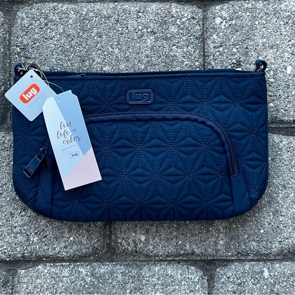 lug | Bags | Lug Rfid Flyer Crossbody Navy Rfid Protection | Poshmark